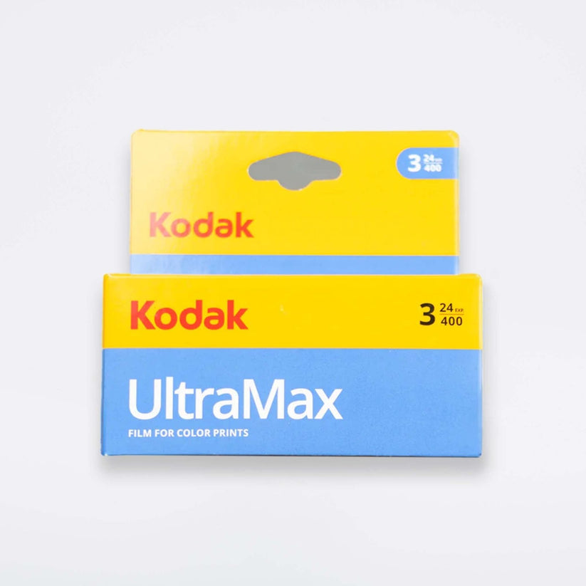 Kodak Ultramax 400 35mm 24 Exp Film - 3 Pack – Camera Kangaroo